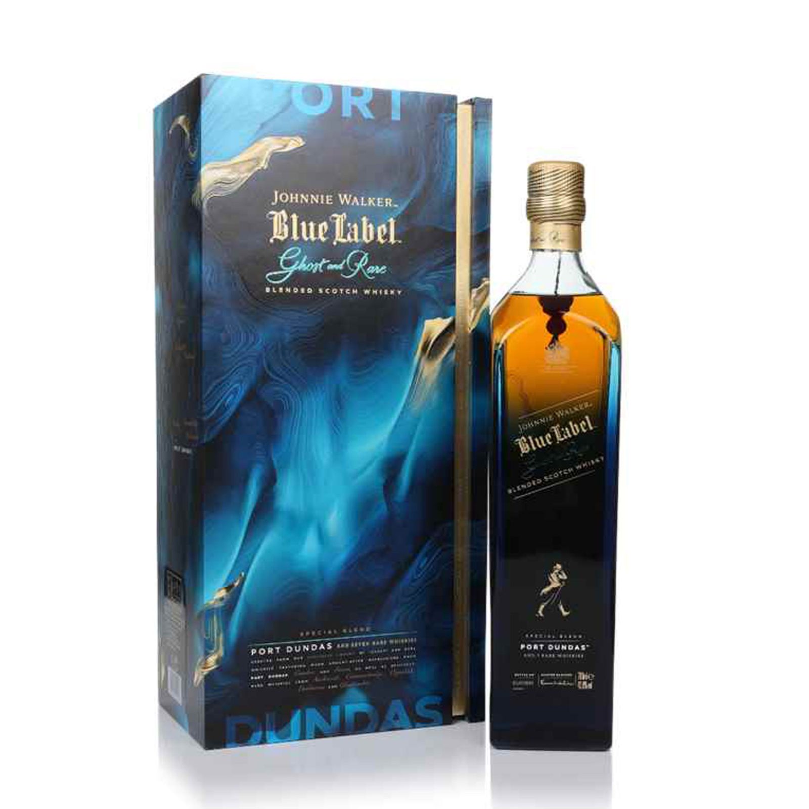 Johnnie Walker Βlue Label Ghost & Rare Port Dundas Ουίσκι 700ml